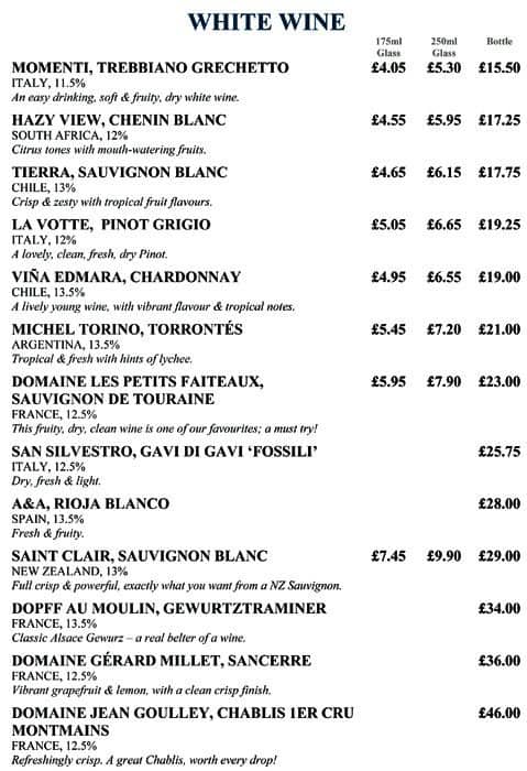 Menu at Rodizio Rico pub & bar, Birmingham, 207 Wharfside St