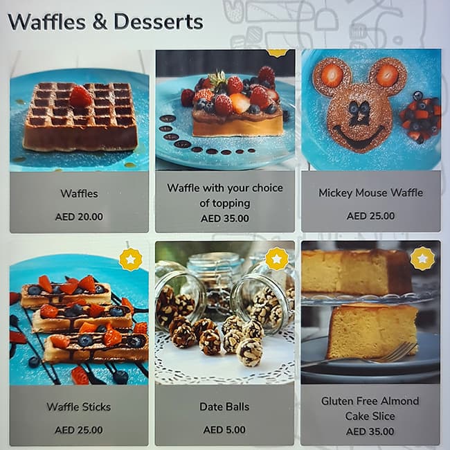 Menu at The Workshop Dubai cafe, Dubai, 23 B Street