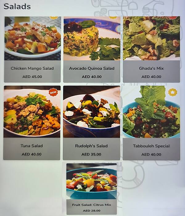 Menu at The Workshop Dubai cafe, Dubai, 23 B Street