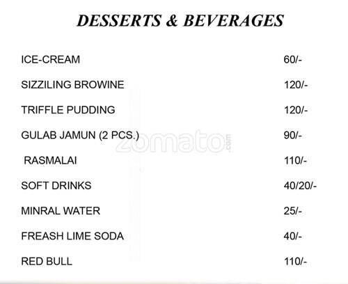 Menu at Roti Boti, Pimpri-Chinchwad, Near Sant Tukaram Mandir