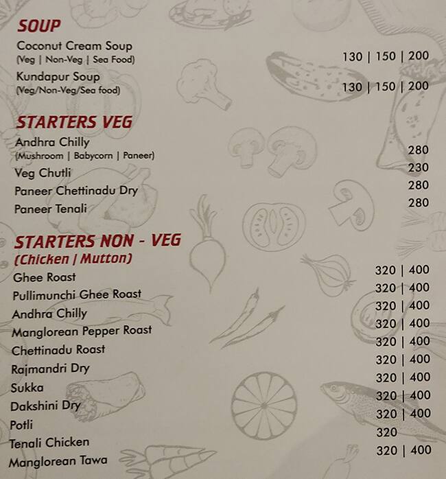 Menu of Kwality Family Resto Bar, Magarpatta, Pune