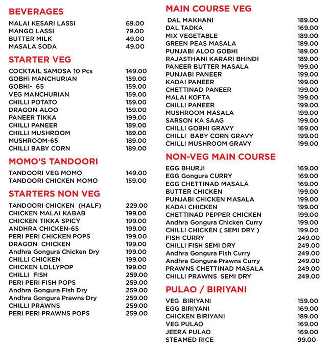 Menu of Dhabba Express, Anna Nagar West, Chennai Menu of Dhabba Express, Anna Nagar West, Chennai