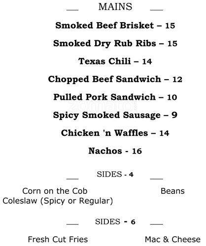 Triple A Bar Menu, Menu for Triple A Bar, St. Lawrence, Toronto ...