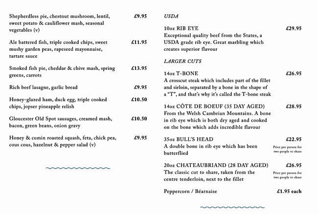 Menu at The Lost & Found Birmingham pub & bar, Birmingham