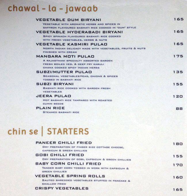 Menu at Spice 9, Ahmedabad, Sarvopari Mall