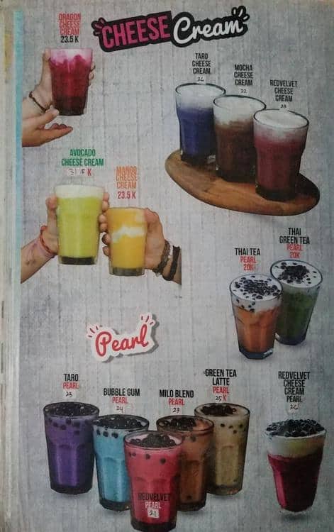 Menu at Roti Bakar 543 restaurant, Tangerang