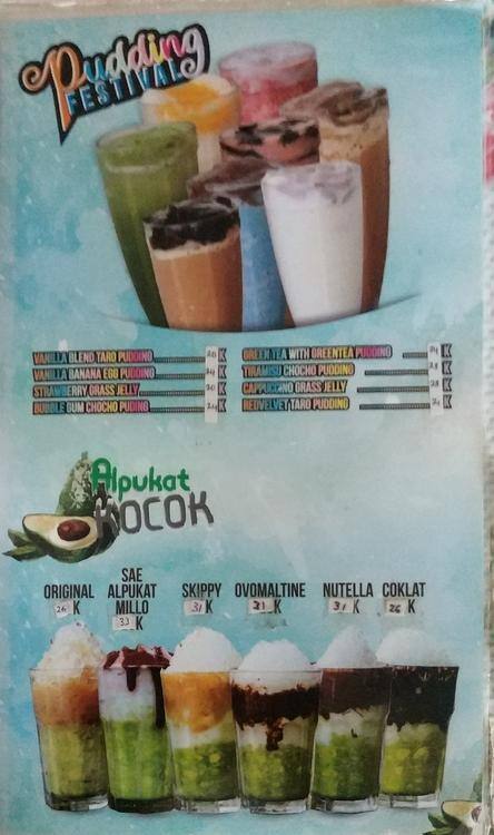 Menu at Roti Bakar 543 restaurant, Tangerang