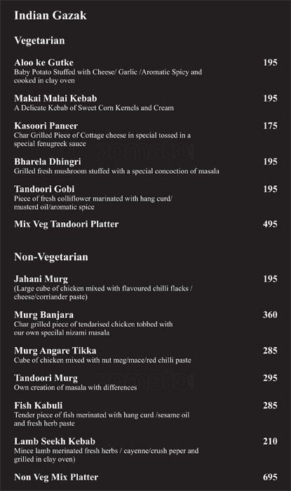 Menu at Don't Tell Mama Fine Dine Restaurant, Pune, The Elite Suites