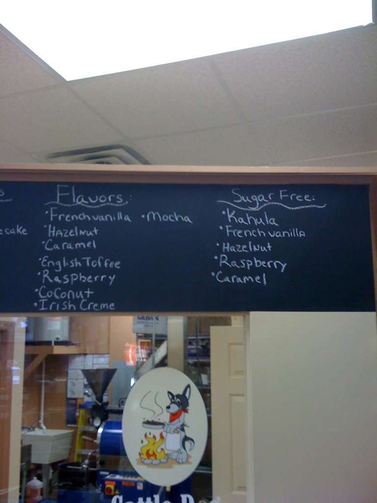 Menu at Cattle Dog Coffee Roasters cafe, Hernando, N Heritage Oaks Path