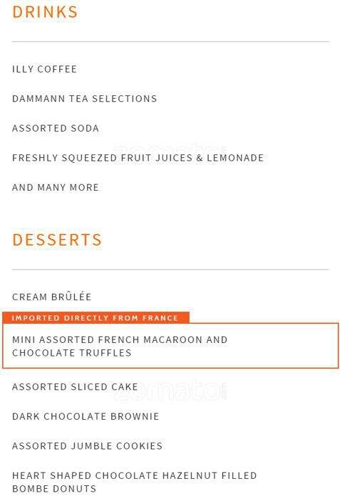 Menu at The Mission Eatery cafe, Mississauga, 5915 Airport Rd