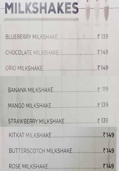 Menu at TLJ - The Little Joint, Mumbai
