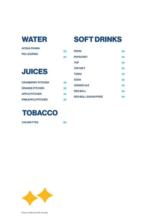 Menu of Sayf, Dubai Festival City, Dubai