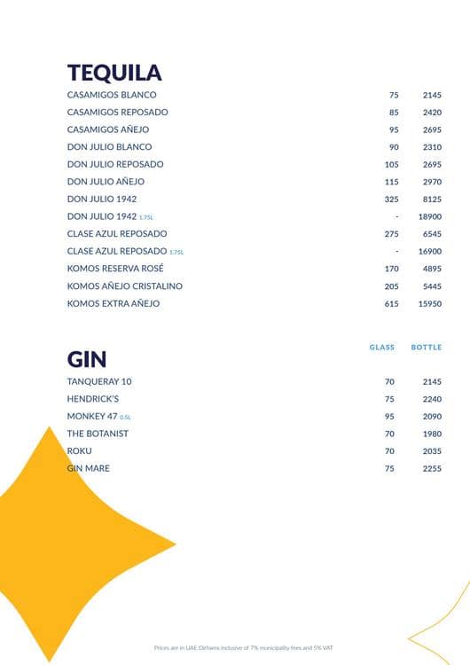 Menu of Sayf, Dubai Festival City, Dubai