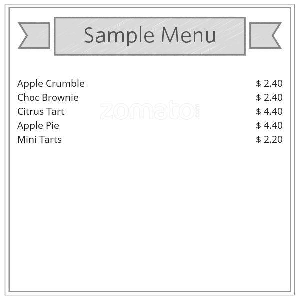 Menu at Wattle Cafe & Bakery, Broadbeach