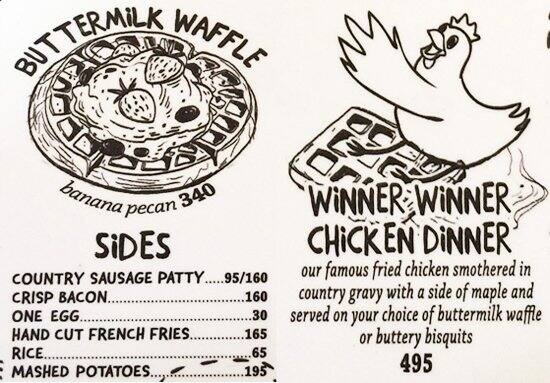 Menu at Abaca Baking Company cafe, Cebu City, Paseo Arcenas