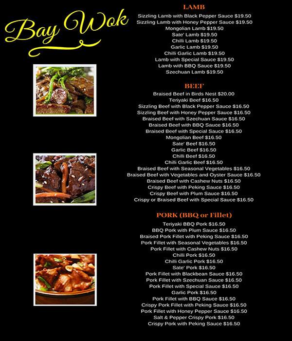 Menu at BayGrillz at Bramble Bay Bowls Club, Woody Point