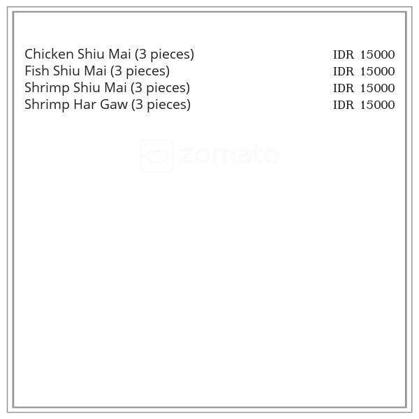 Menu at Michelle Bakery, Bogor, Jl. Raya Pajajaran No.14