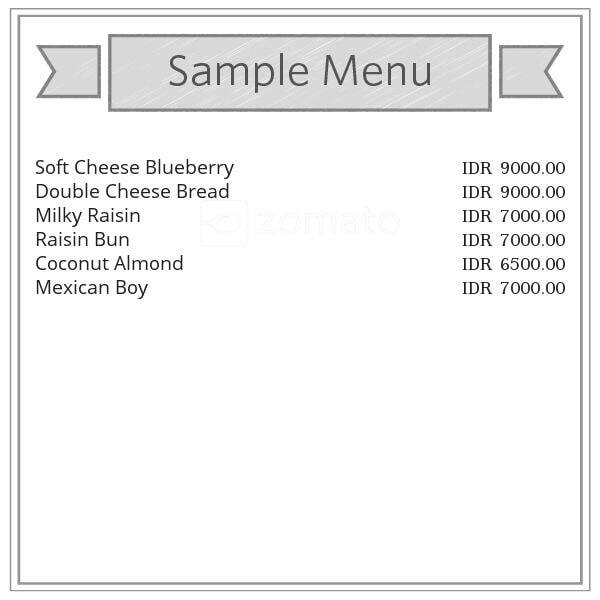Menu at Michelle Bakery, Bogor, Jl. Raya Pajajaran No.14