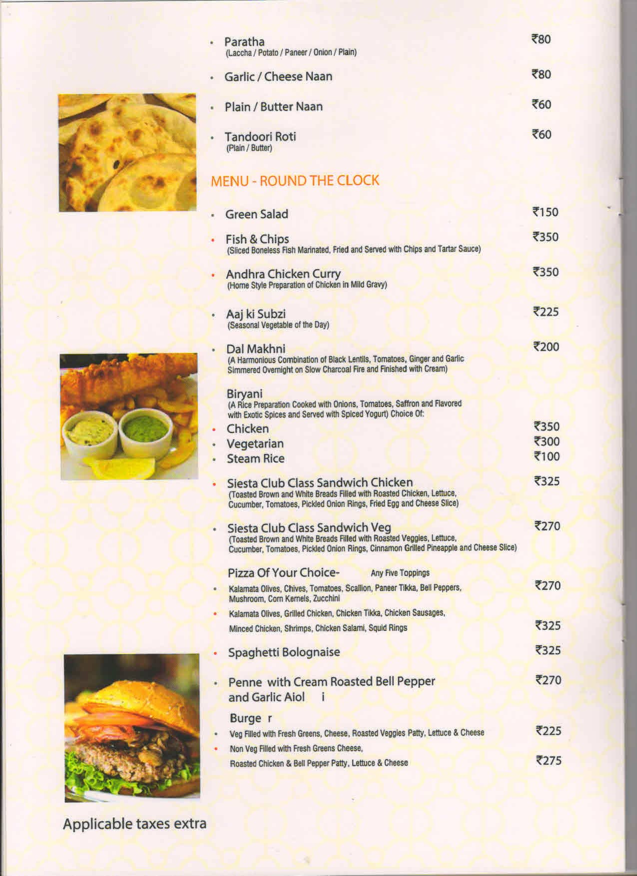 Menu at Qube Cafe, Hyderabad, 55