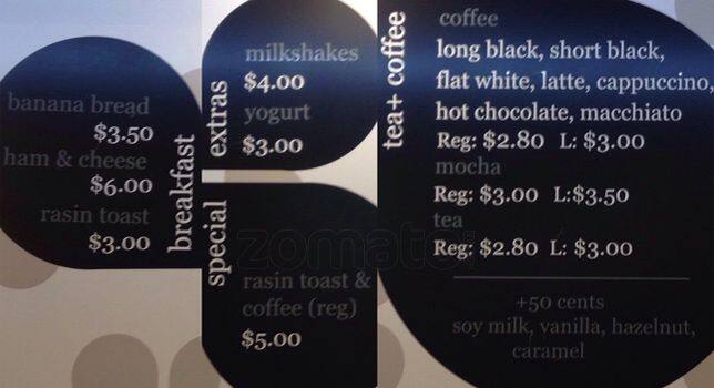 Menu at True Cravings fast food, Sydney, Shop LG25A Lower Ground Food Court