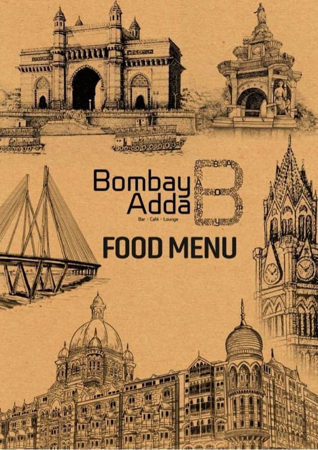 Menu of Bombay Adda, Santacruz West, Mumbai