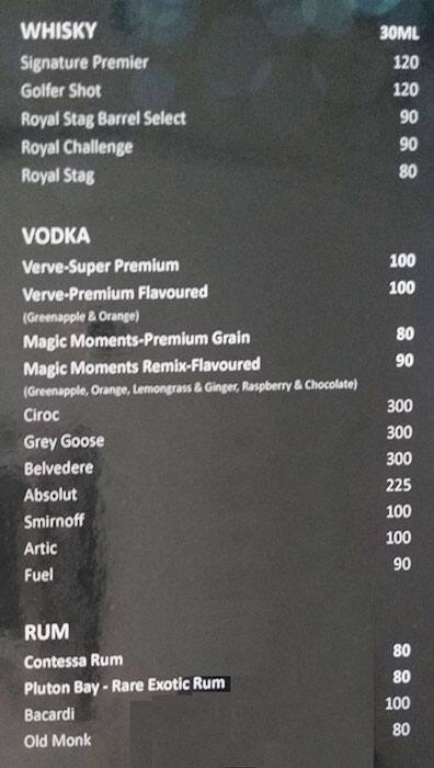 Menu at Saptagiri Restaurants Pvt.ltd., New Delhi