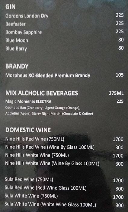 Menu at Saptagiri Restaurants Pvt.ltd., New Delhi