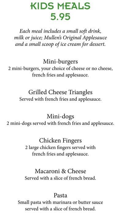 Menu at Hackney's on Lake restaurant, Glenview, E Lake Ave