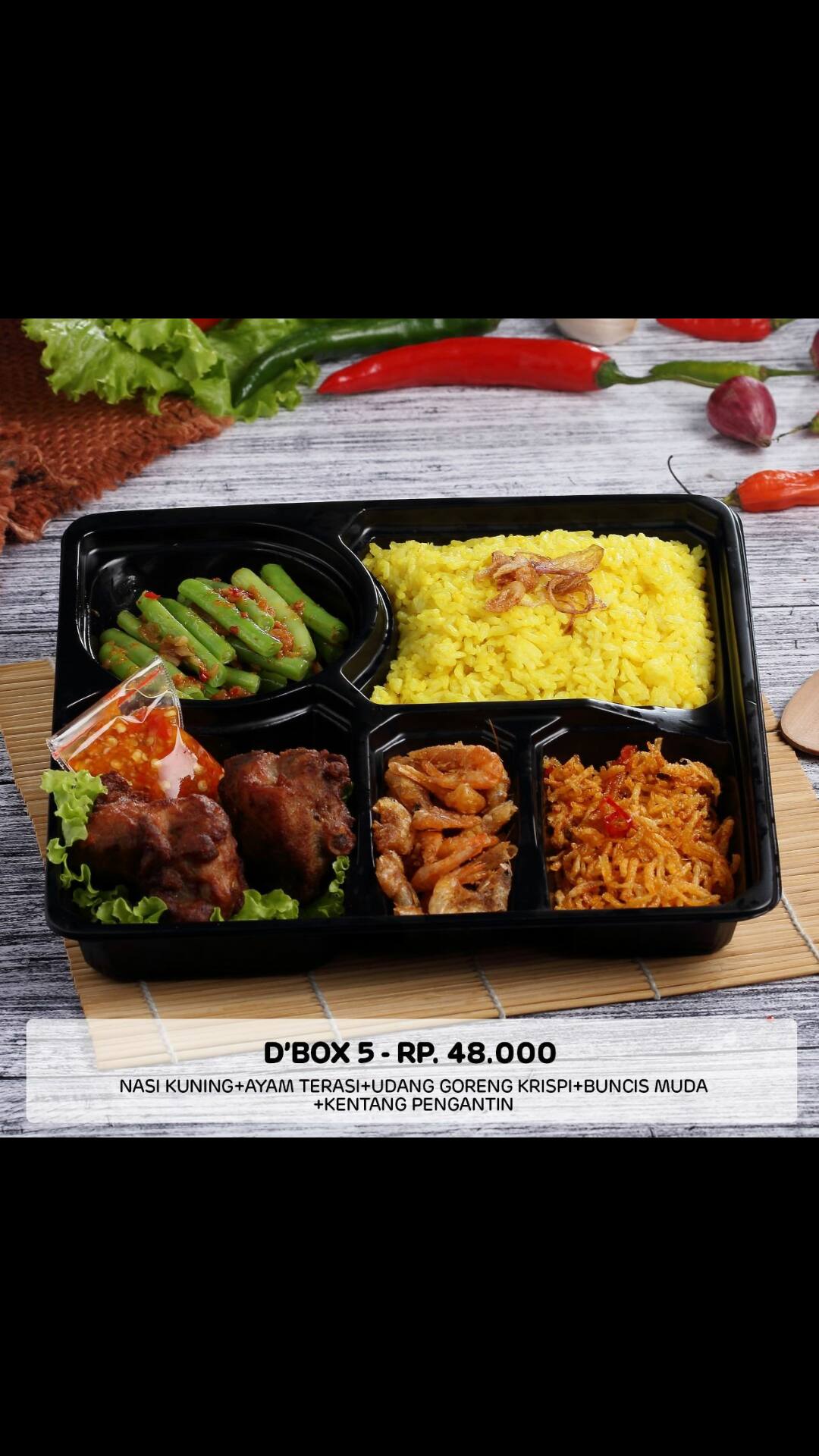 Menu at D'COST Mal Ambasador restaurant, South Jakarta