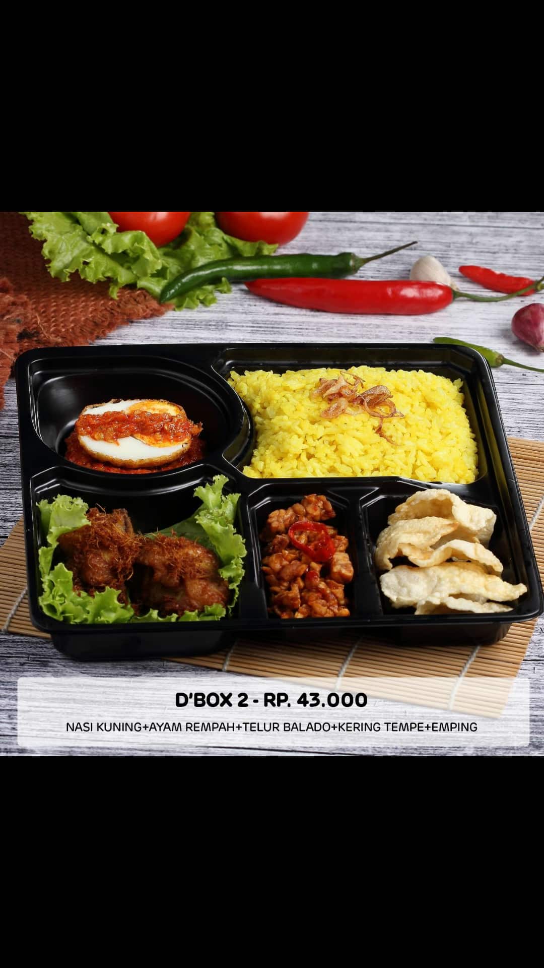 Menu at D'COST Mal Ambasador restaurant, South Jakarta