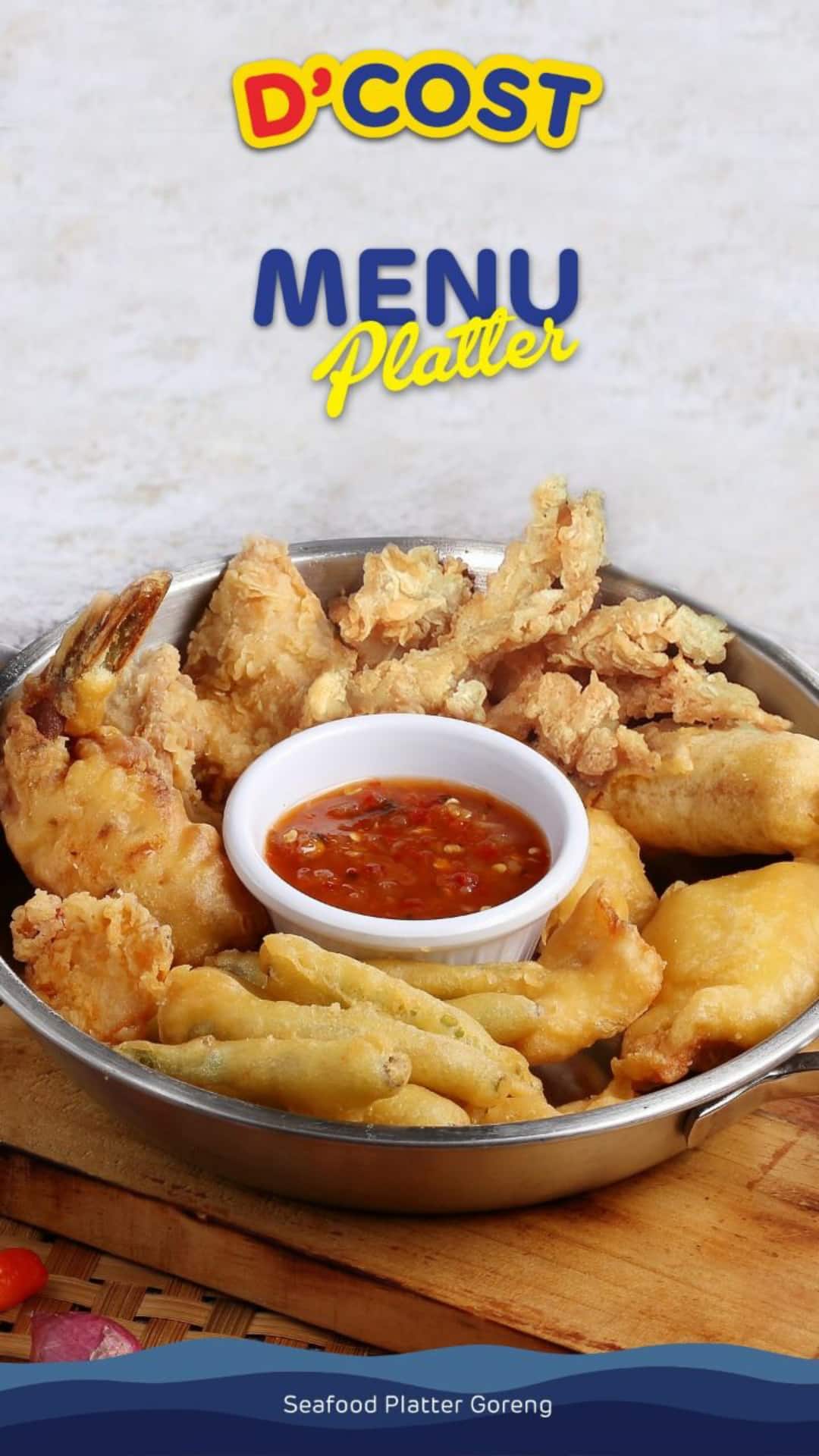 Menu at D'COST Mal Ambasador restaurant, South Jakarta