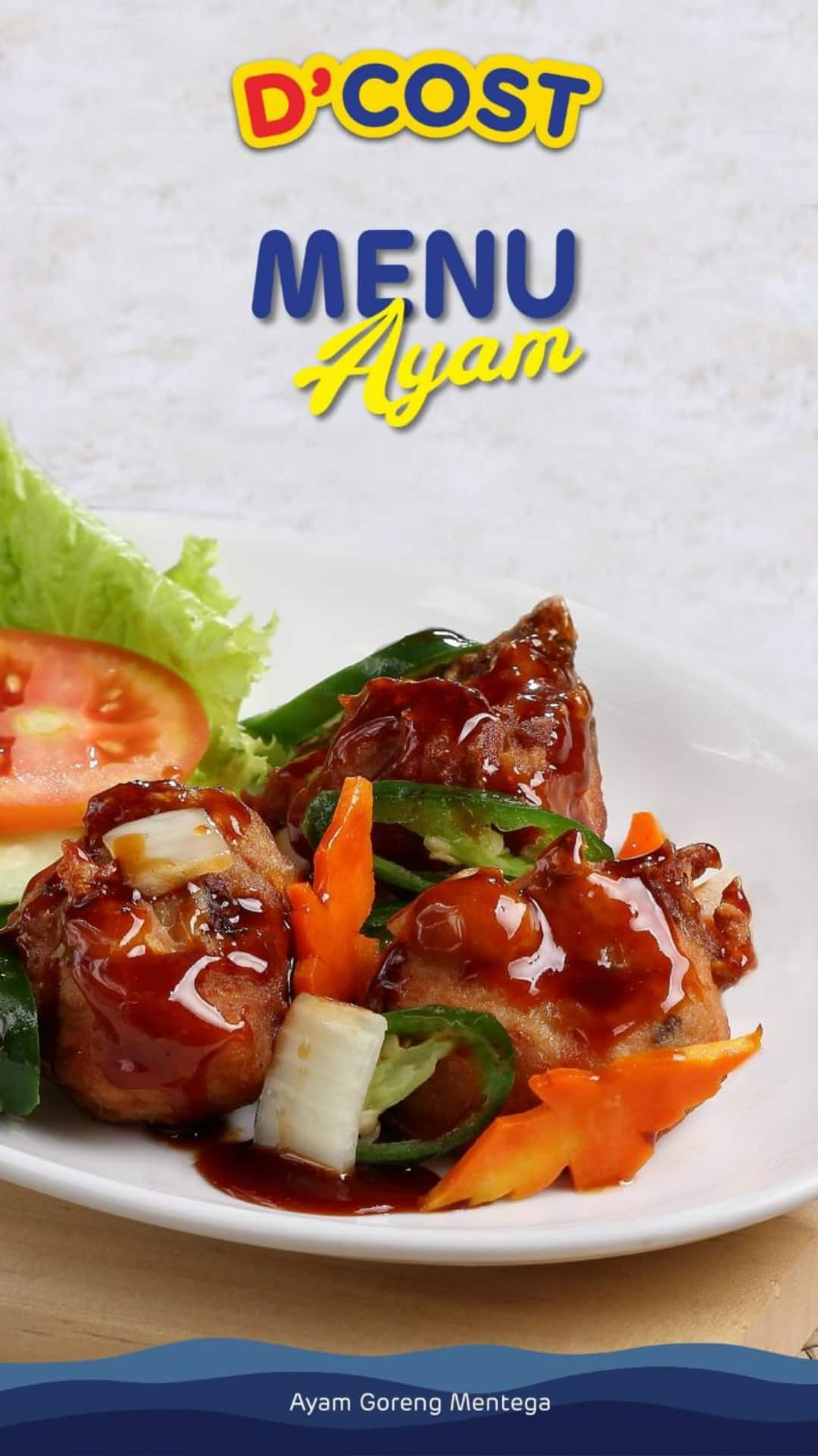 Menu at D'Cost restaurant, South Tangerang, Giant Extra Bintaro Lantai 1