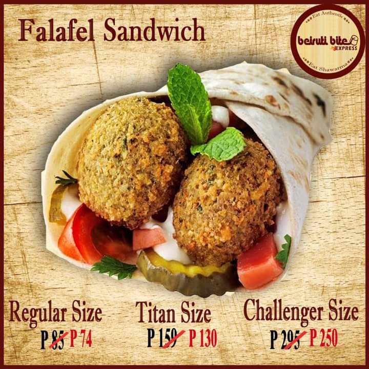 Menu at Beiruti Bite EXPRESS BGC Branch restaurant, Taguig, third floor ...