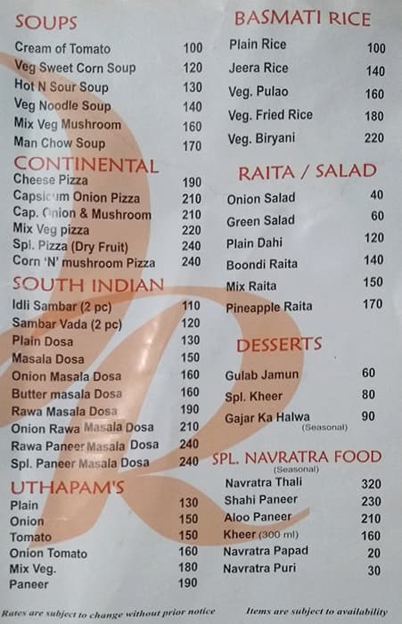 Punjabi Rasoi Menu, Menu for Punjabi Rasoi, Rohini, New Delhi - Zomato