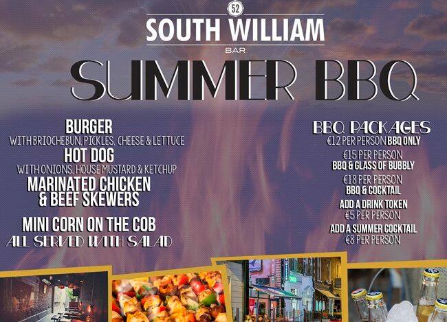 Carta del pub y bar The South William, Dublin