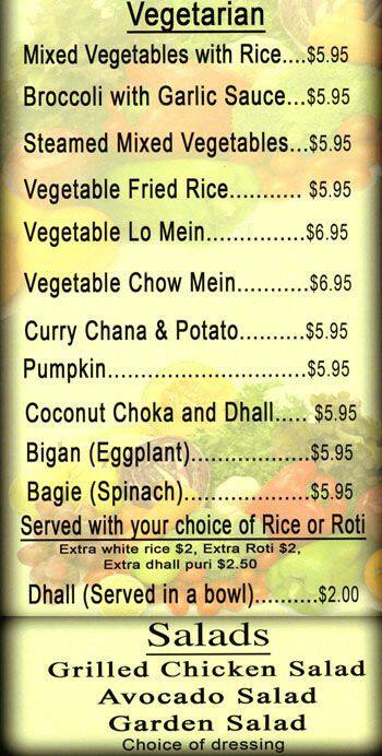 Caribbean Cabana Menu, Menu for Caribbean Cabana, Richmond Hill, New ...