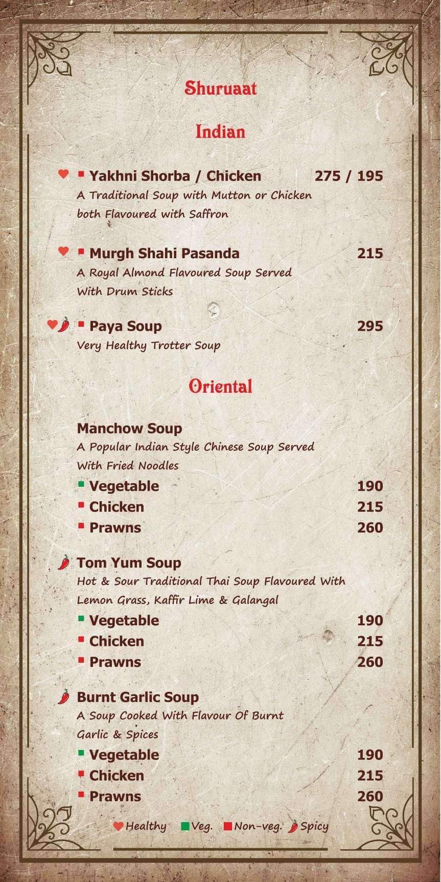 Menu of Hotel Sai Sagar Next, Kalwa, Thane