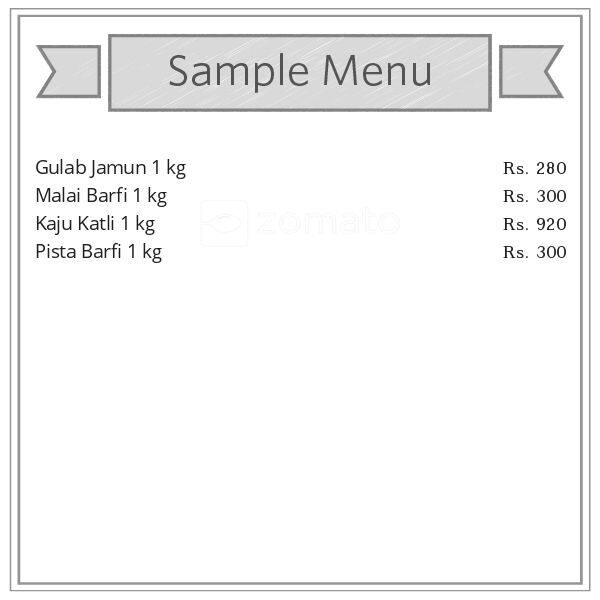 Karachi Sweet Mart Menu, Menu for Karachi Sweet Mart, Camp Area, Pune ...