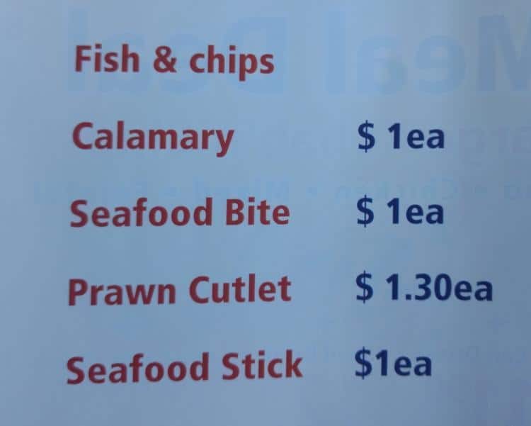 Menu at Chef K Sushi restaurant, Capalaba