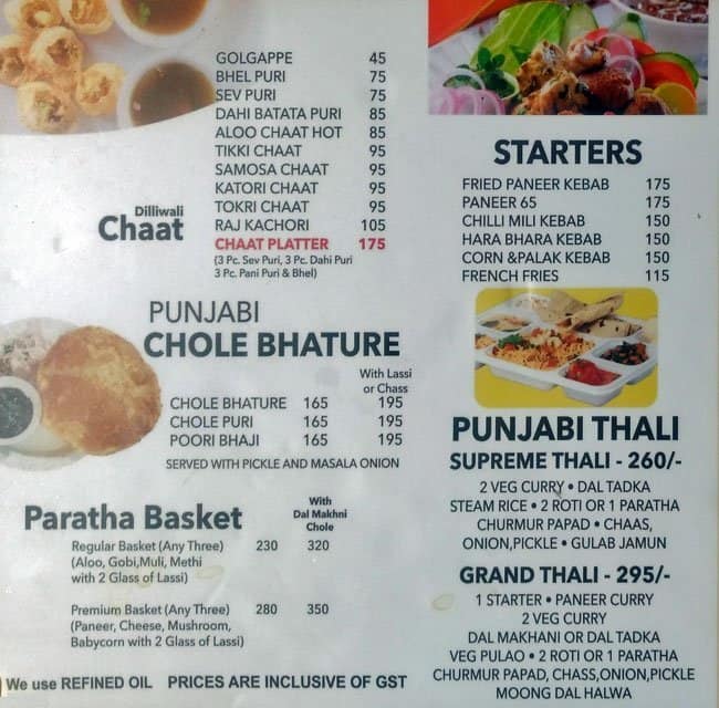 Only Parathas Menu, Menu for Only Parathas, Ghatkopar West, Mumbai - Zomato