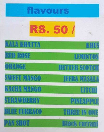 Menu at Jus Gola, Bengaluru, Soul Space Arena, Total Mall, Outer Ring ...