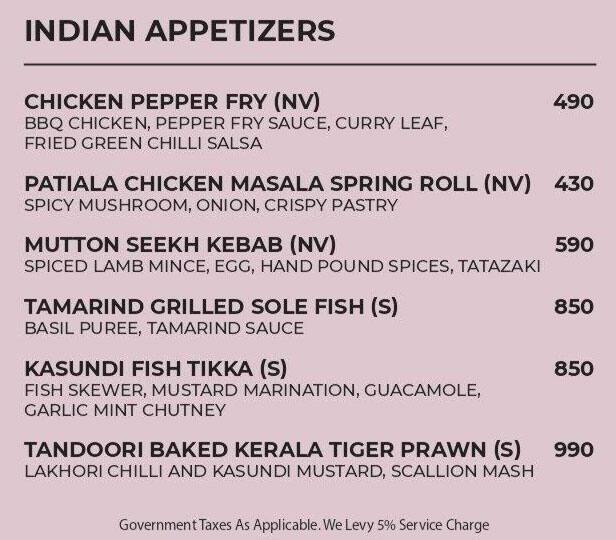 Menu at Pluk By Wok Singh, Ayali Kalan