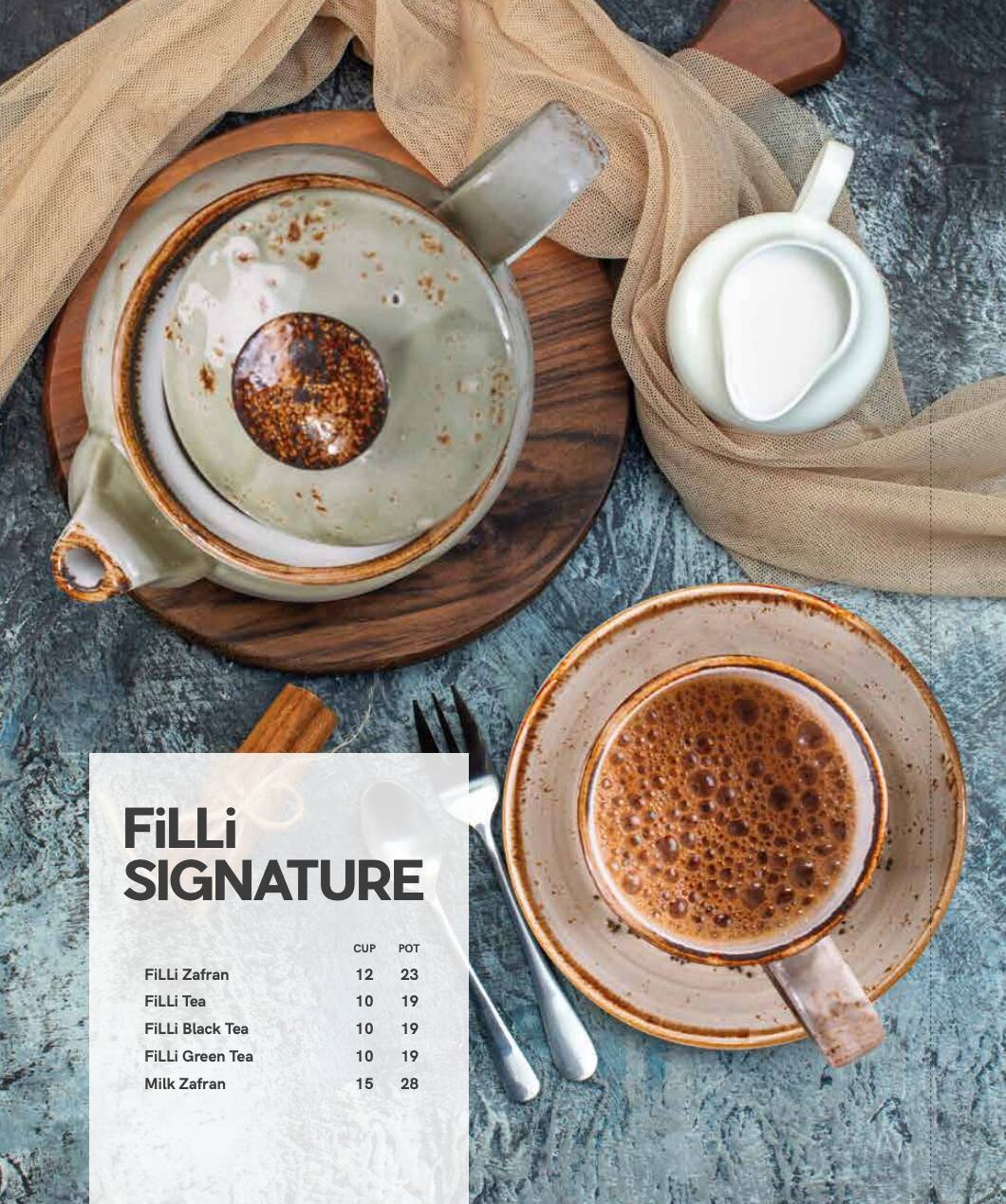 Menu at FiLLi Select - Al Zahia restaurant, Sharjah