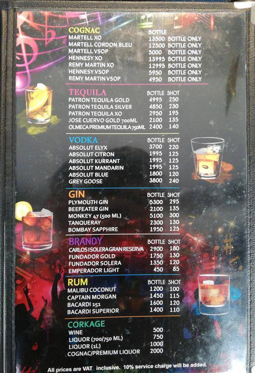 Menu at Centerstage Family KTV & RestoBar, Pasay