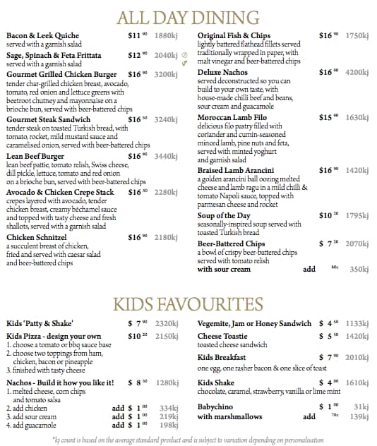 Menu at Shingle Inn restaurant, North Ipswich, Riverlink Shopping ...