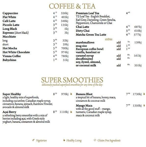 Menu at Shingle Inn restaurant, Carindale, Westfield Carindale