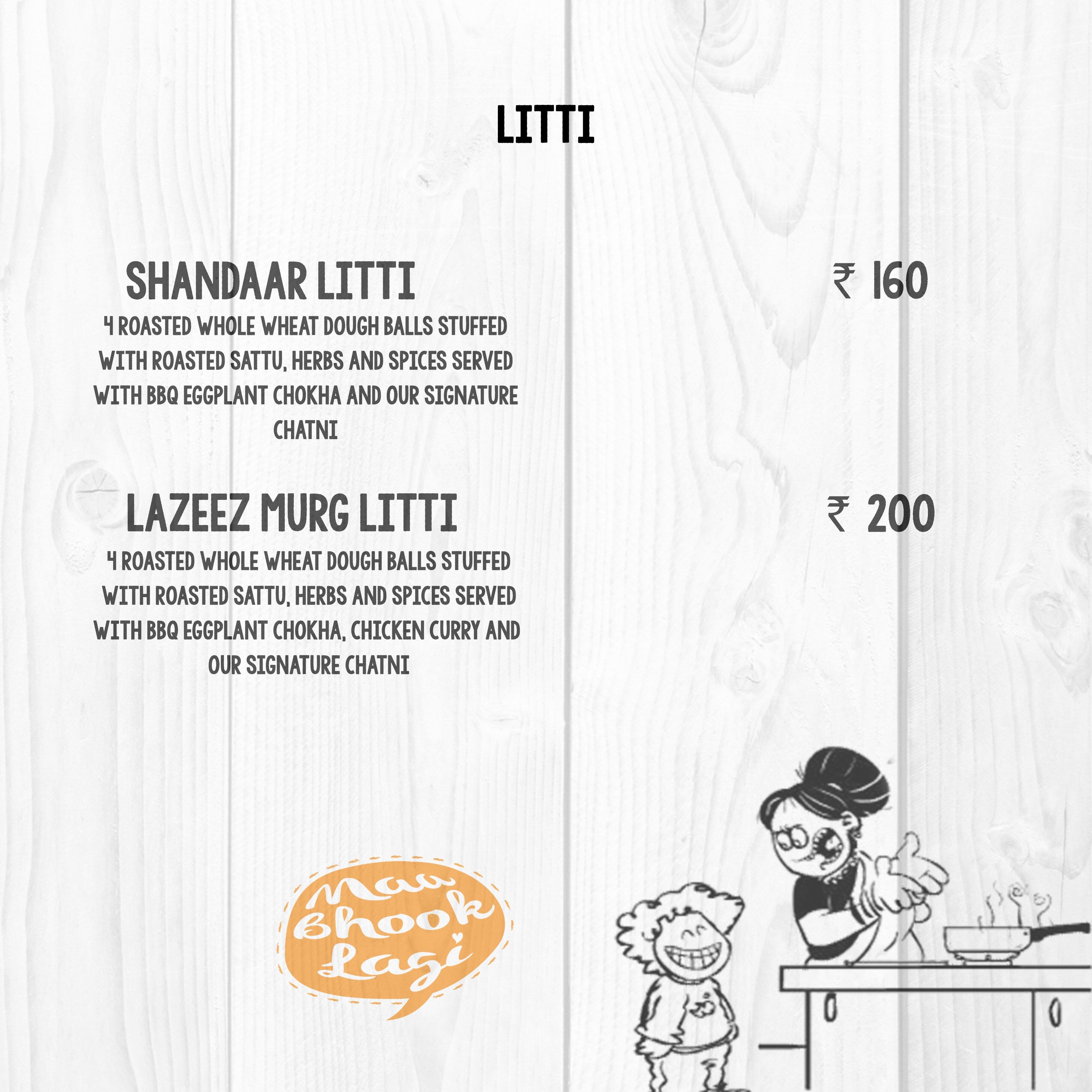 Maa Bhook Lagi Menu, Menu for Maa Bhook Lagi, Whitefield, Bangalore ...