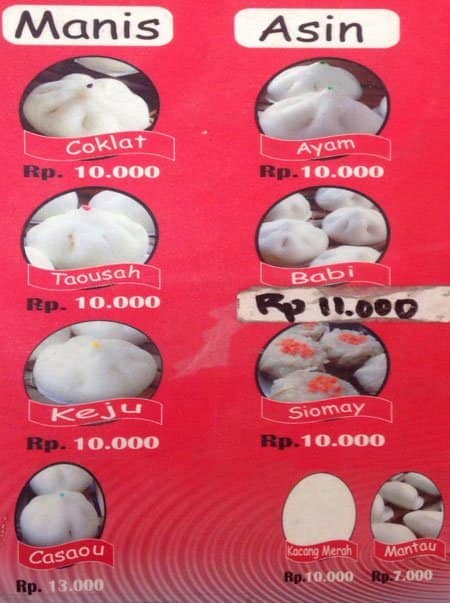 Fan Fan Bapao Menu, Menu for Fan Fan Bapao, Sumurbandung, Bandung ...
