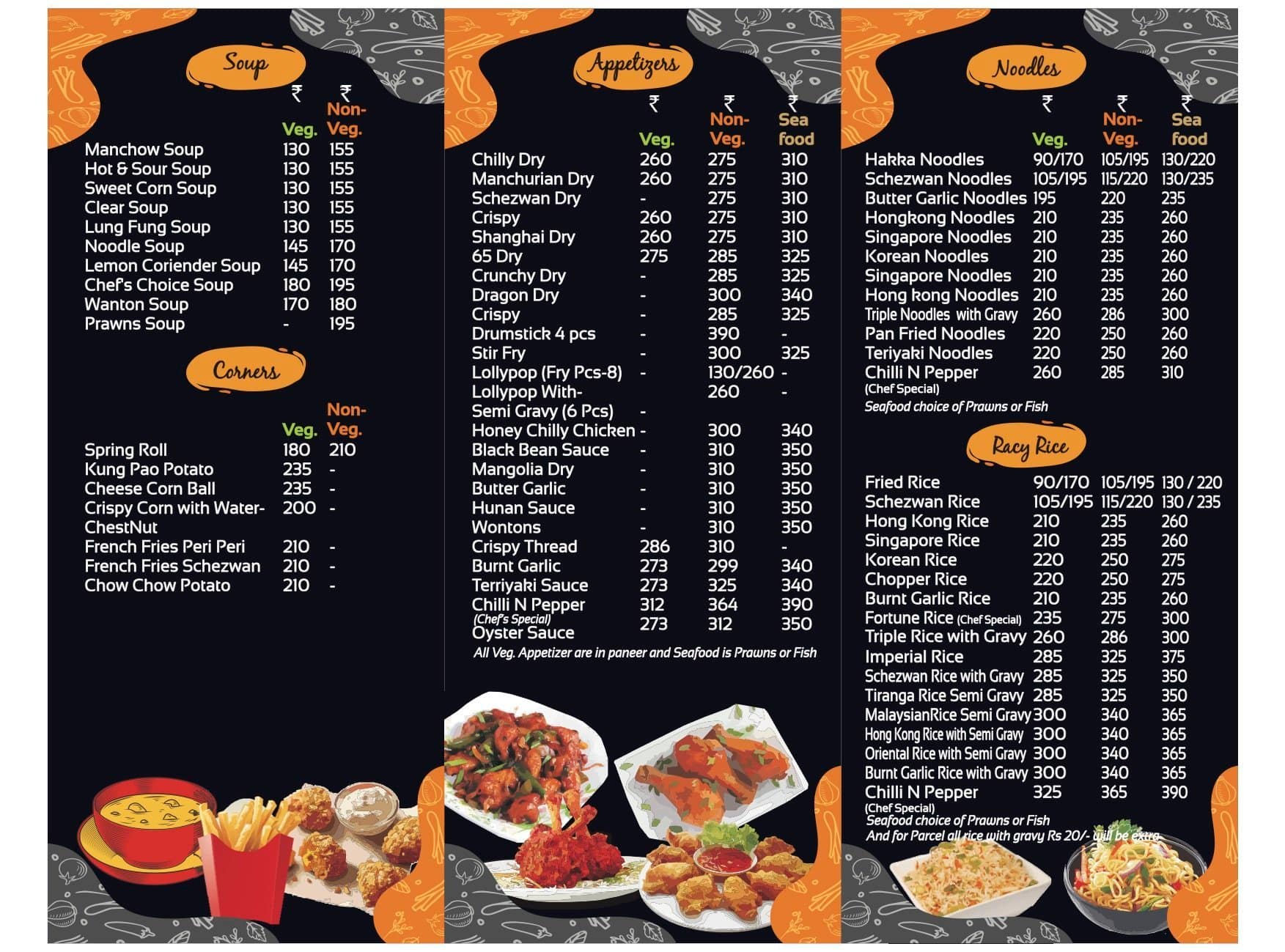 Menu of Chilli n Pepper, Mohammad Ali Road, Mumbai