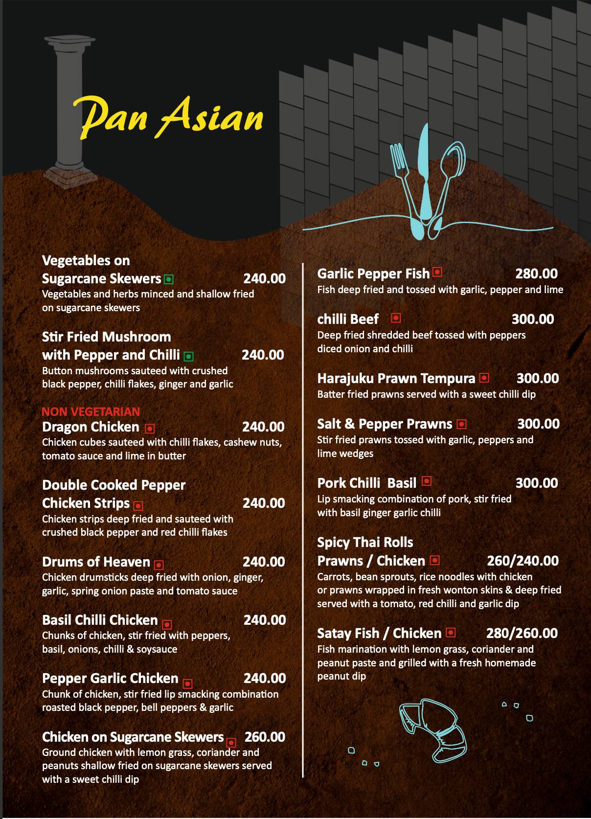 Menu at Pillar 129 Multicuisine Restaurant, Coimbatore